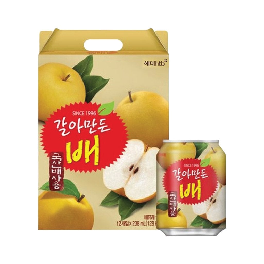 Haitai Pear Drink 해태 갈아만든 배 6/12/238ml – Samjin International Inc.